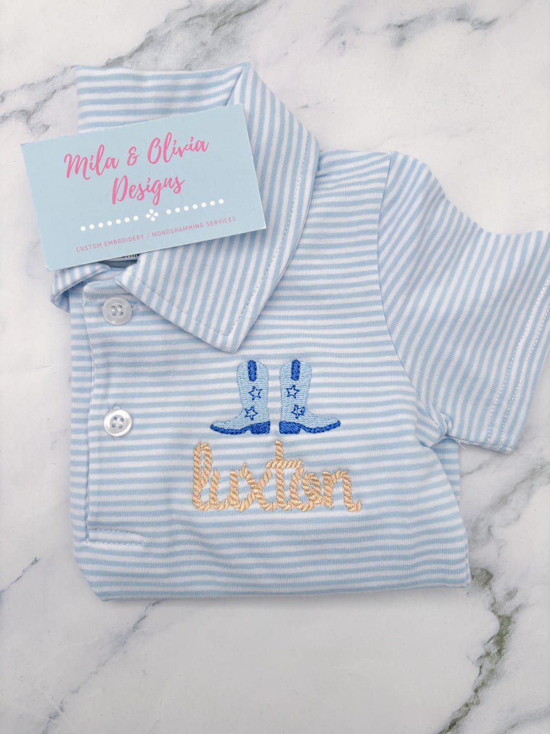 Rodeo Monogram Polo, Monogrammed Toddler Polo, Polo, Monogram Toddler ...