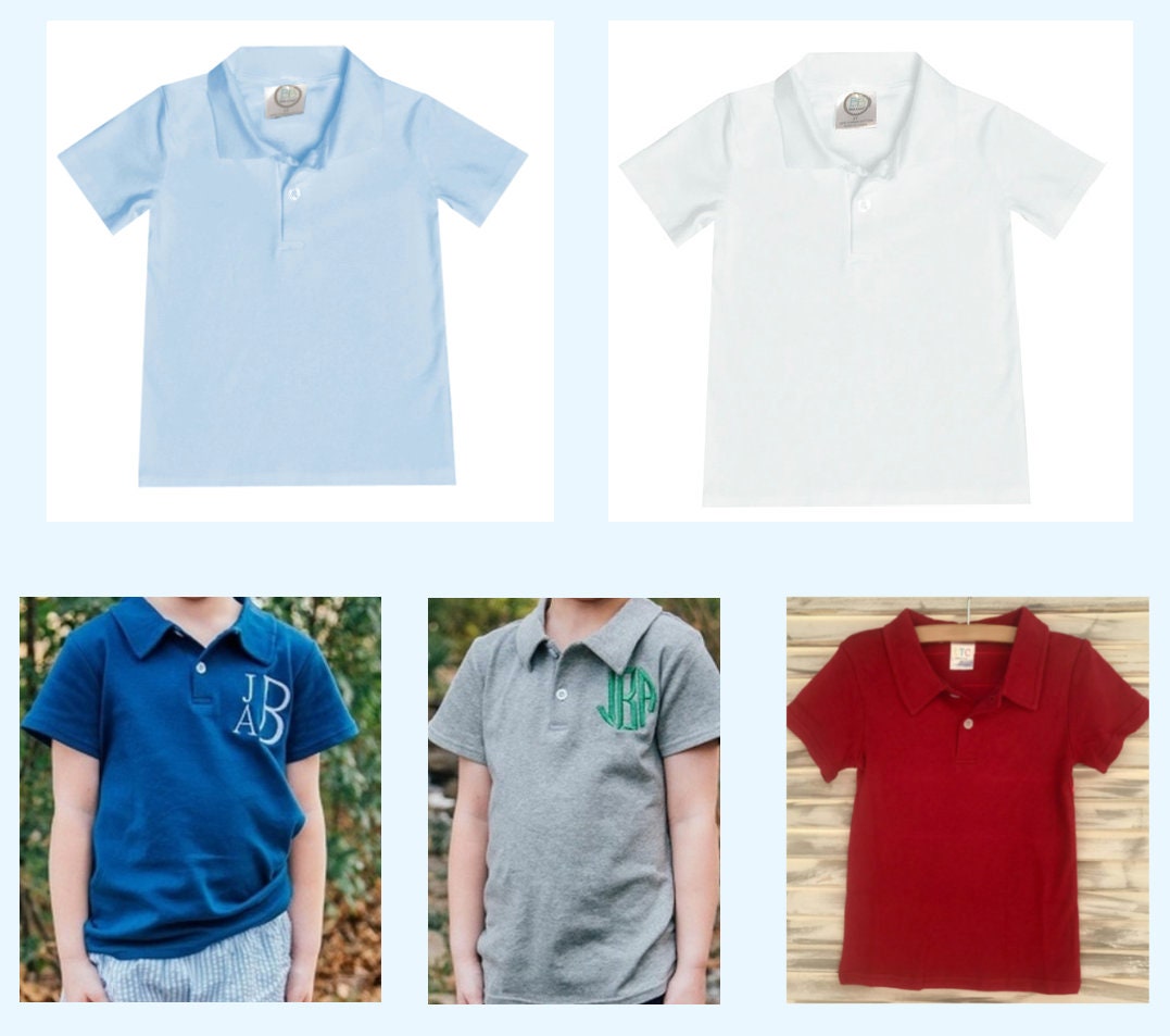 Monogram Polo, Monogrammed Toddler Polo, Polo, Monogram Toddler Boy ...