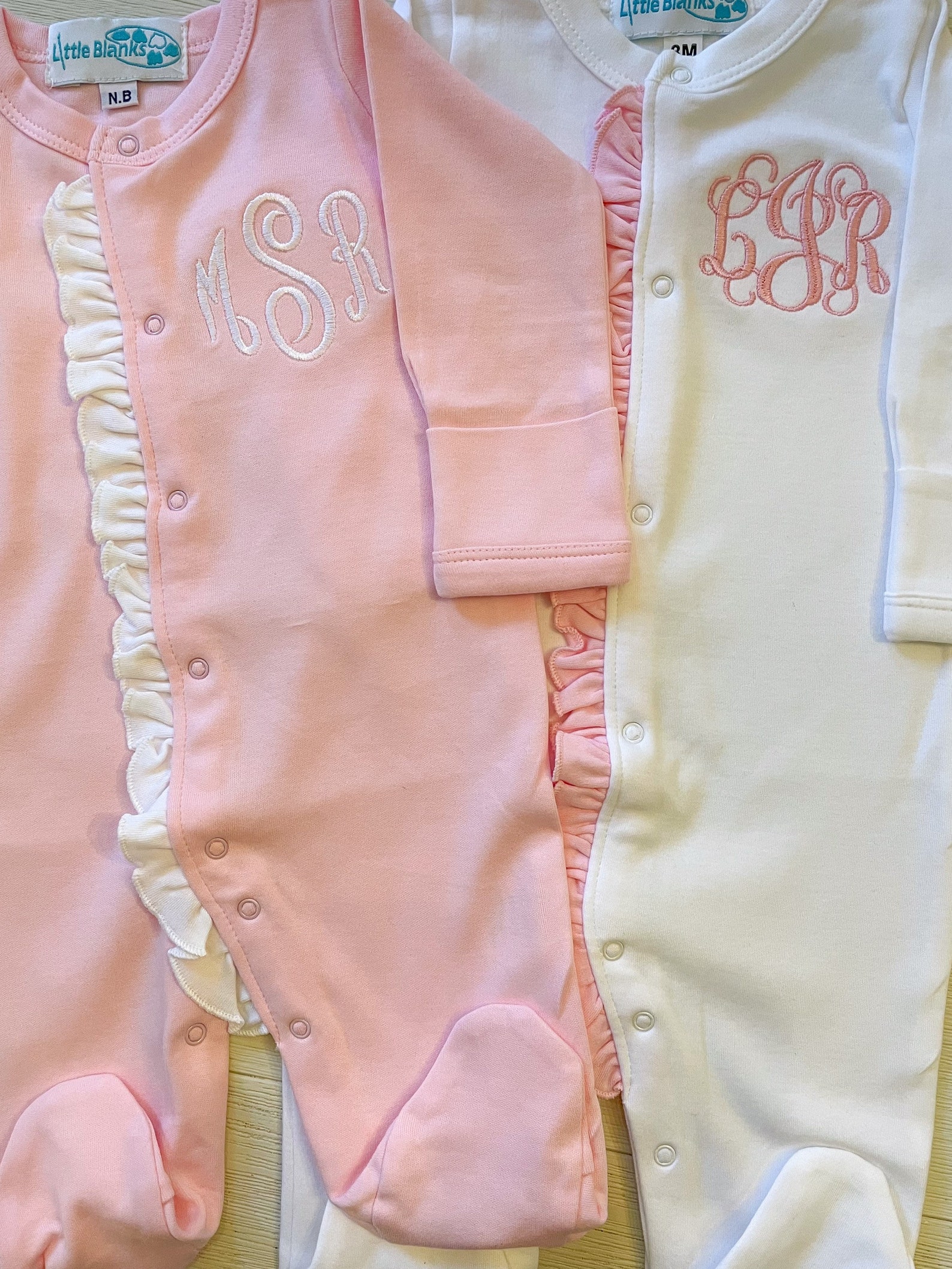 Baby Girl Monogram Coming Home Outfit Baby Girl Monogram - Etsy