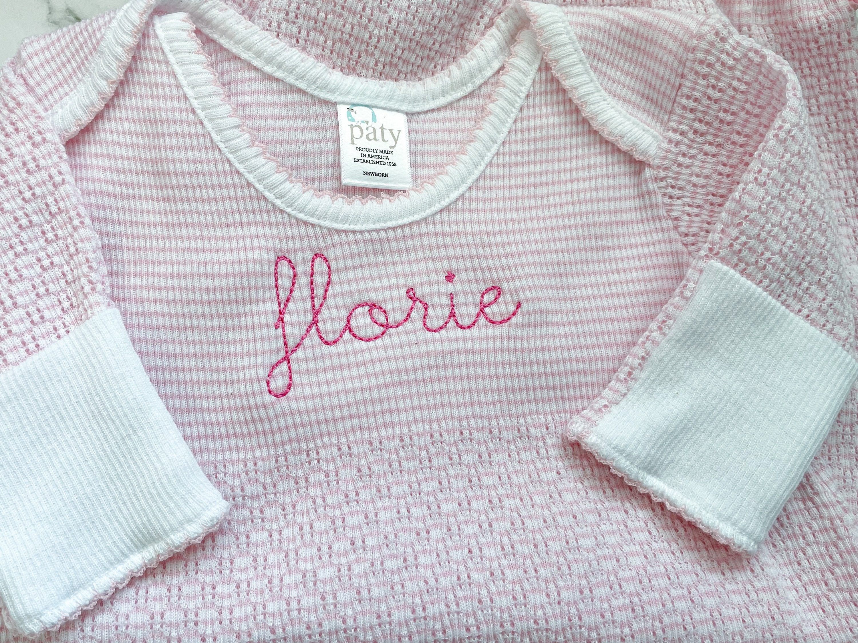 Baby Girl Monogram Gown Paty Gown Monogram Paty Gown Baby - Etsy