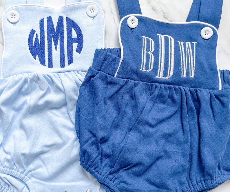 Baby Boy Monogram Outfit Baby Boy Sun Bubble Baby Boy - Etsy