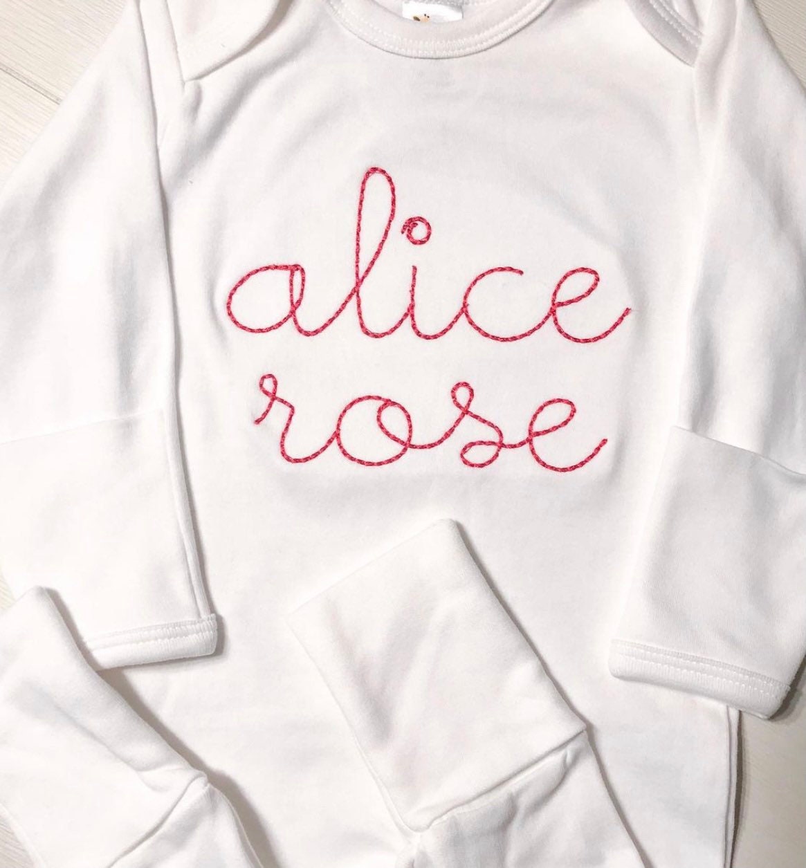 Baby Girl Monogram Outfit Baby Girl Coming Home Outfit Baby | Etsy