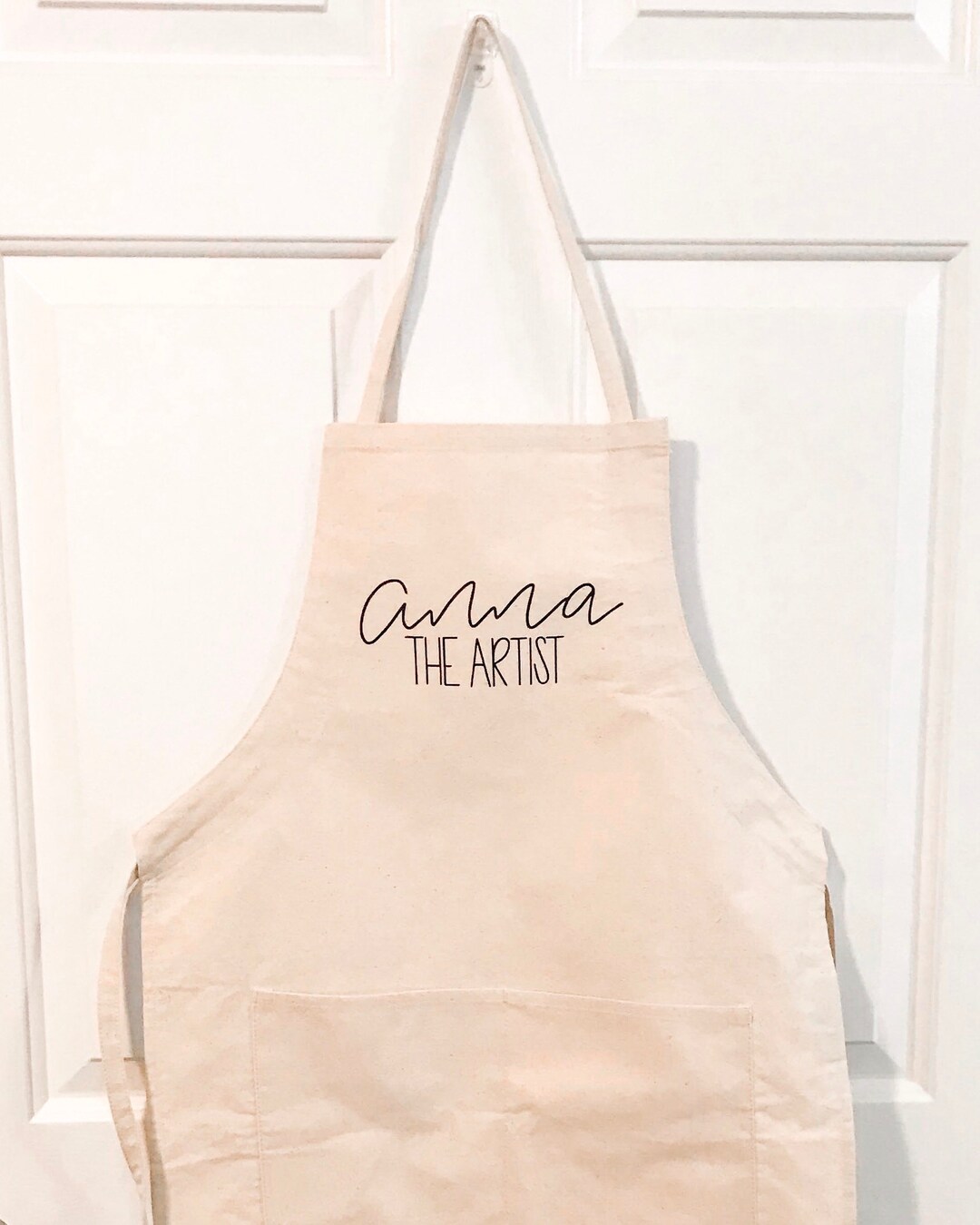 Custom Artist Apron | Gift for Painter | Painter Gift | Paint Brush ...