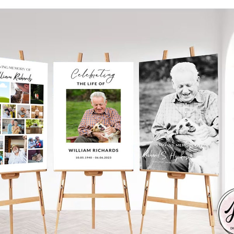 Celebration of Life Photo Collage - Etsy