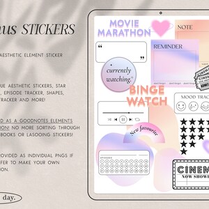 Digital Movie and TV Series Journal for Goodnotes | TV and Film Planner ...