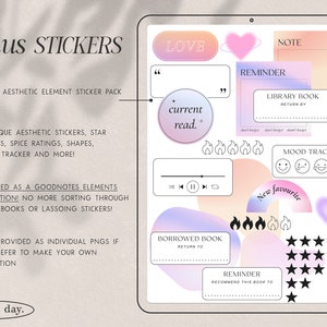 Digital Reading Journal for Goodnotes | Deluxe Digital Reading Planner ...