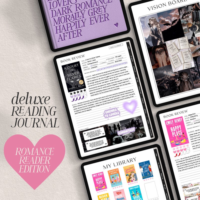 Smut Journal Template - Etsy