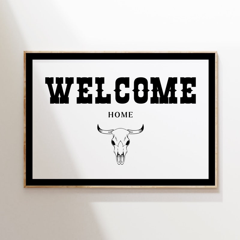 Welcome Home Print - Etsy