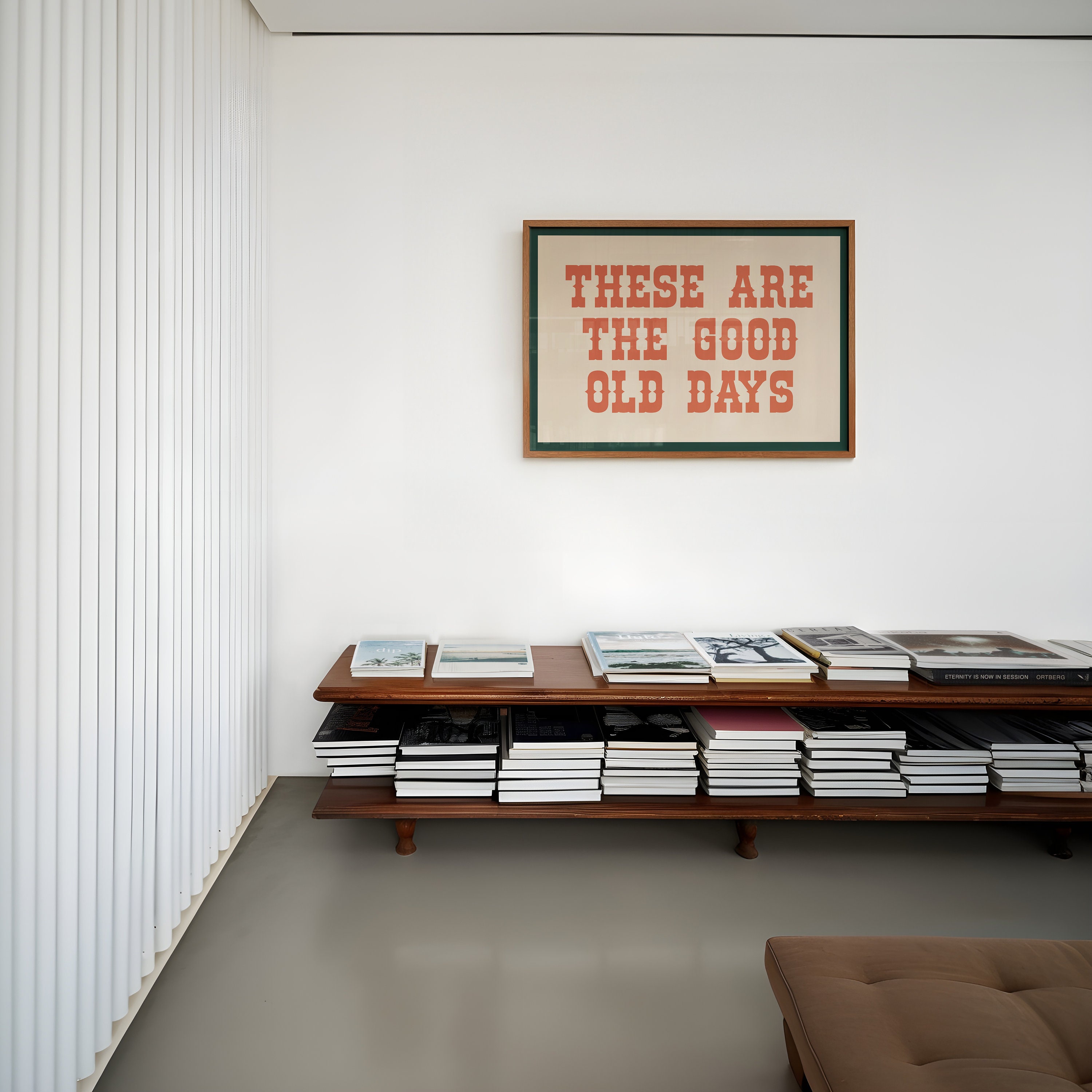 These Are the Good Old Days Poster: Vintage Farmhouse Print (digital ...