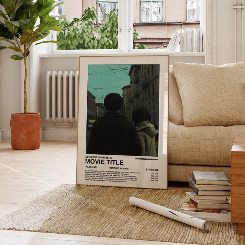 Movie Poster Set of 3 Custom Print, Choose Your Movies, Custom Film ...