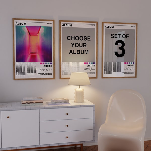 Album Cover Wall Art - Etsy
