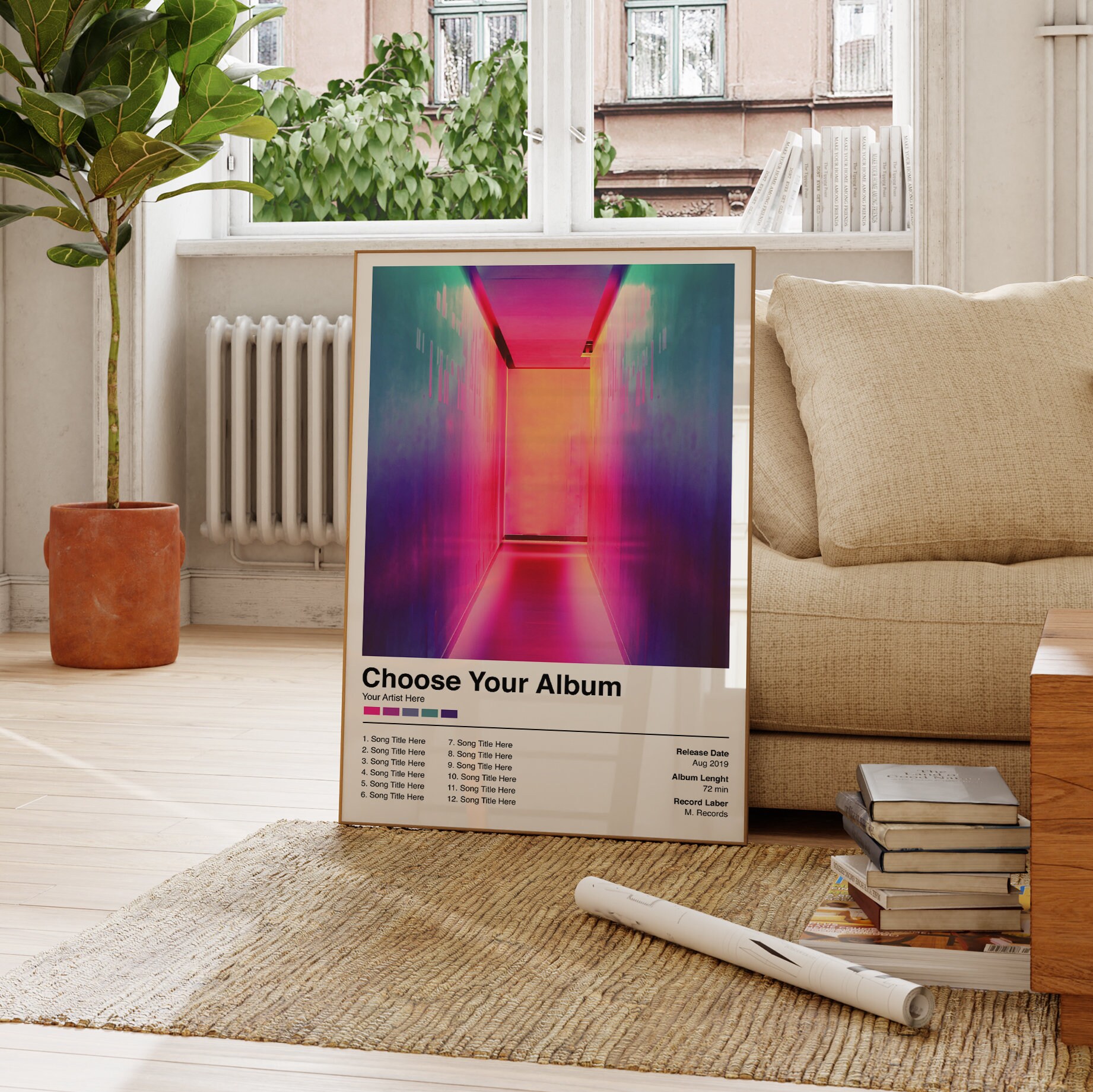 Set of 3 Custom Music Album Poster, Choose Your Album, Custom Music ...