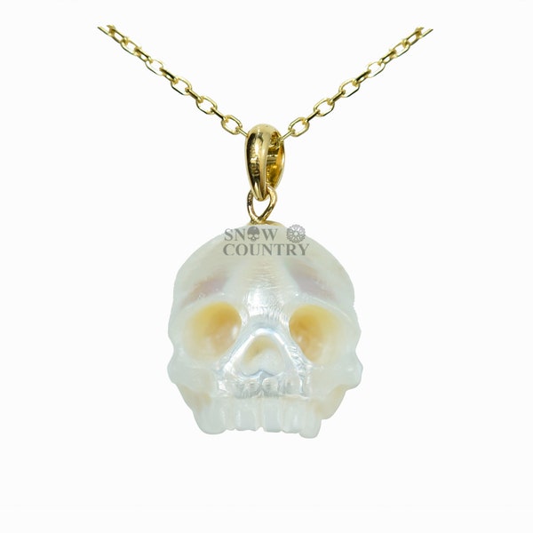 Pearl Skull - Etsy