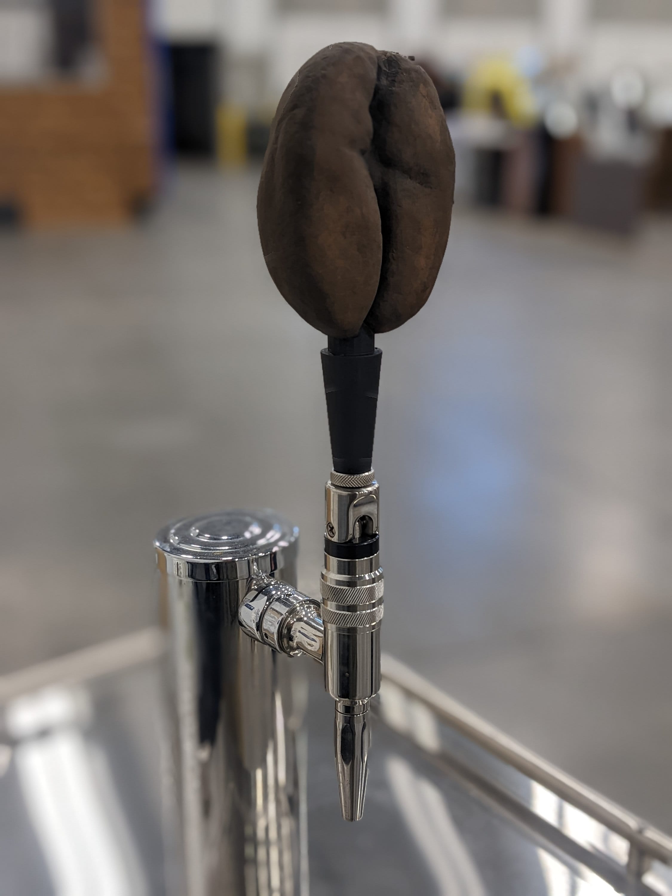 3D Printed Coffee Bean Tap Handle - Etsy