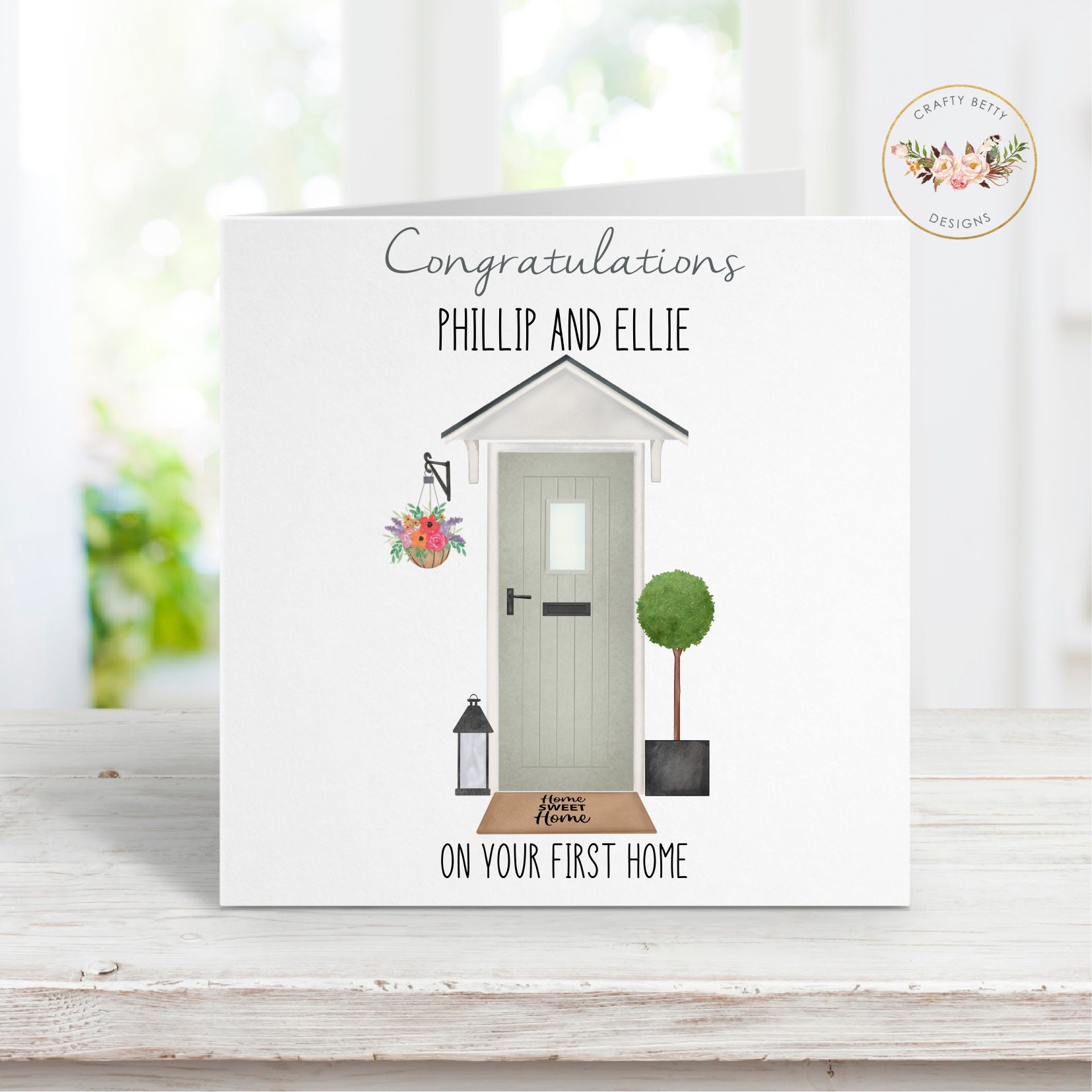 Personalised New Home Card Home Owners New House Card - Etsy UK