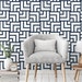 Black and White Cubes Wallpaper | Self Adhesive Wallpaper, Removable ...