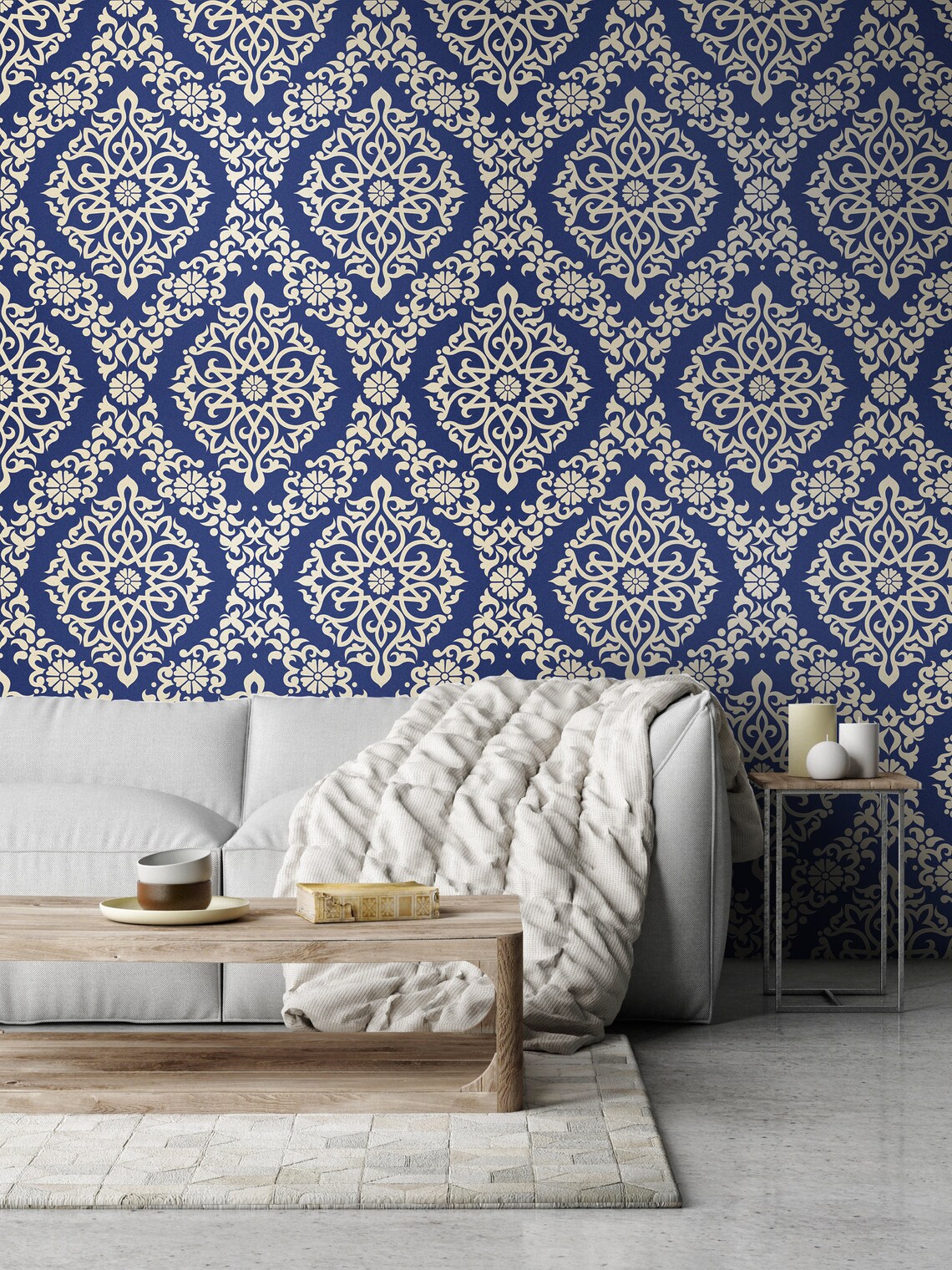 Eastern Arabesque Wallpaper | Self Adhesive Wallpaper, Removable ...