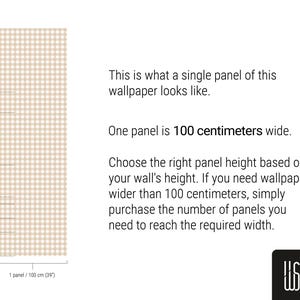 Gingham Fabric Pattern Wallpaper, Wall Decor, Removable Wallpaper Abstract Gingham Wallpaper ...
