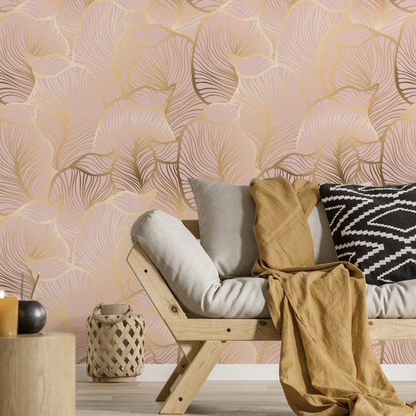 Removable Wallpaper Pink - Etsy