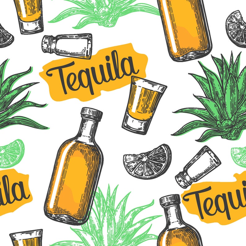 Tequila Theme Wallpaper Self Adhesive Wallpaper Removable | Etsy