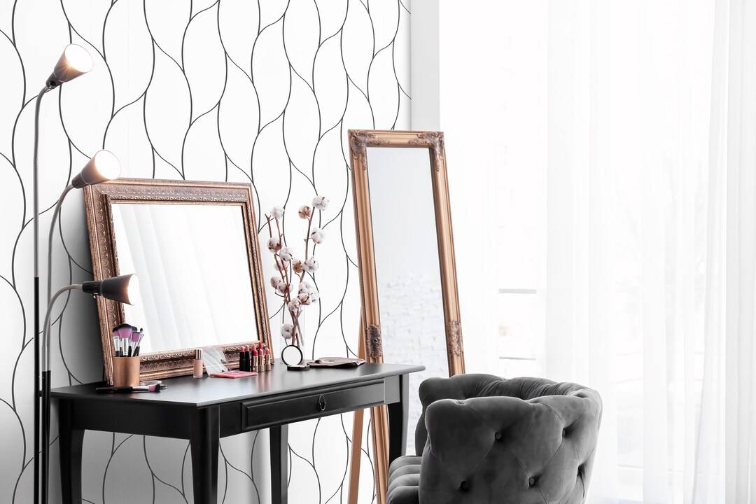 Linear Pattern Wallpaper | Self Adhesive Wallpaper, Removable Wallpaper ...