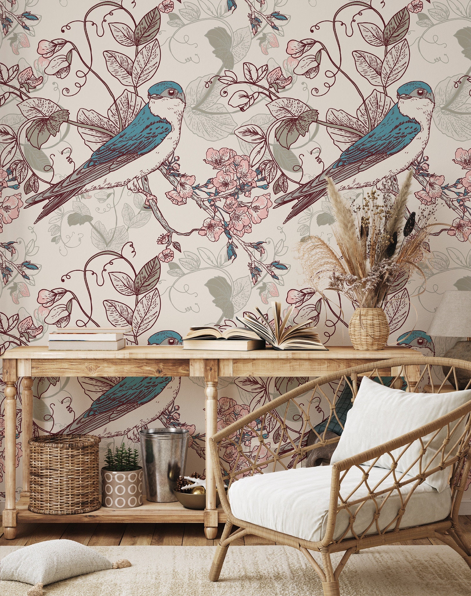 Vintage Bird Desktop Wallpapers