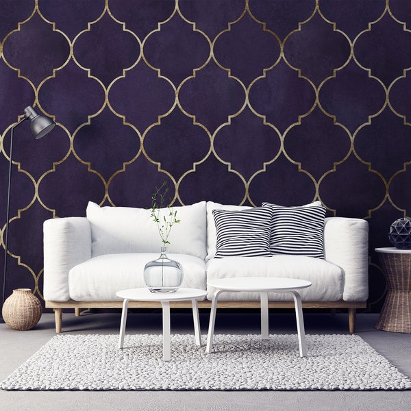 Moroccan Wallpaper - Etsy