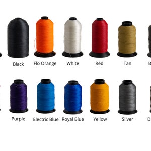 B55 BOW STRING MATERIAL 1/4 Lb Spool Pre Waxed | 14 Different Colors ...