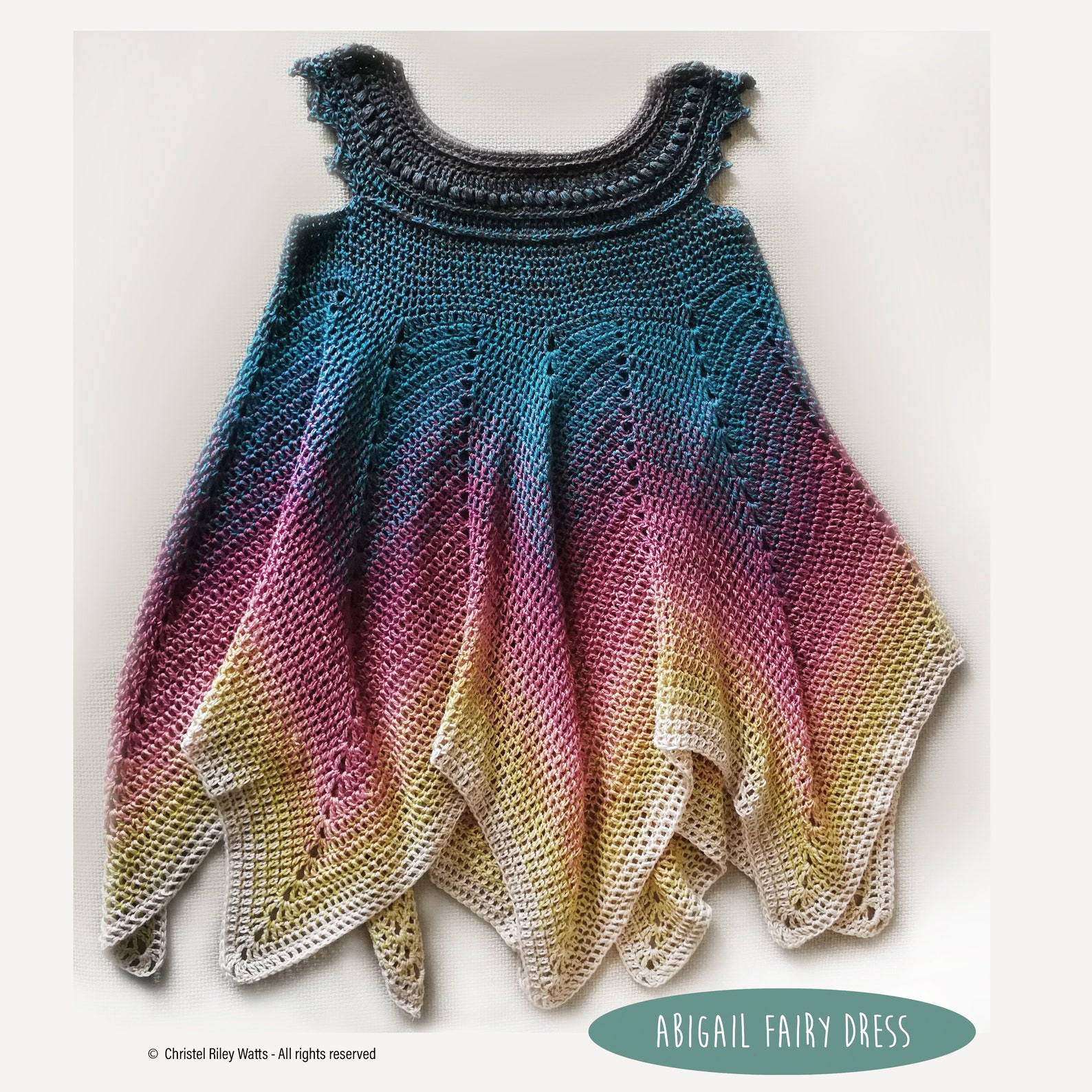 Abigail Fairy Dress crochet pattern | Etsy