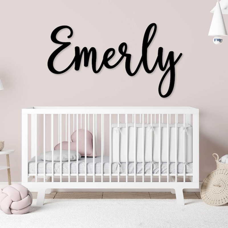 Wooden Over the Crib Sign - Etsy