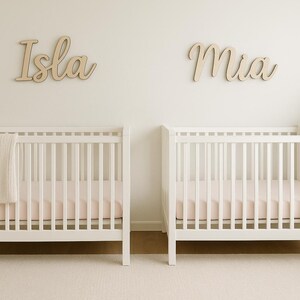 Handmade Custom Wooden Name Sign | Nursery for Baby Girl Baby Boy ...