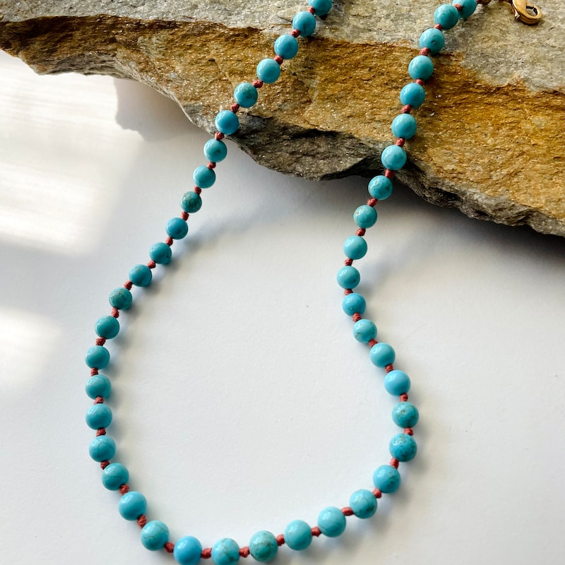 Necklace Turquoise - Etsy