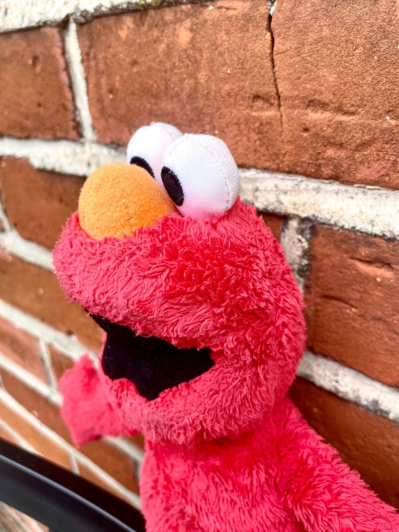 Elmo From Sesame Street Vintage 1990s Red TV Character - Etsy