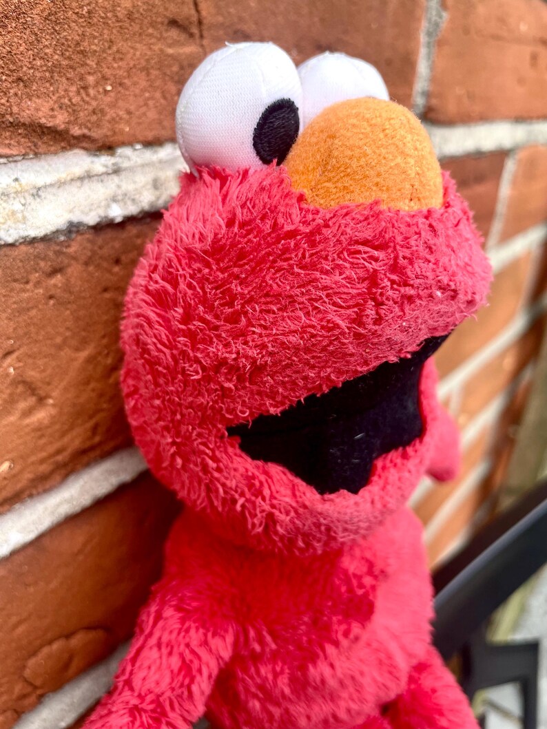 Elmo From Sesame Street Vintage 1990s Red TV Character - Etsy
