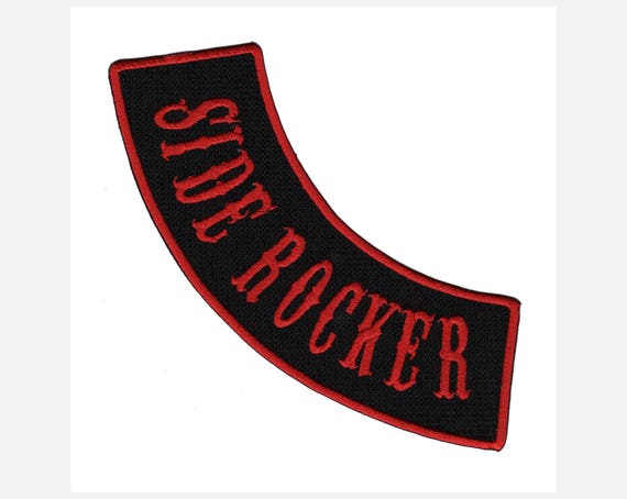 Custom Embroidered Side ROCKER MC Biker Patch | Etsy
