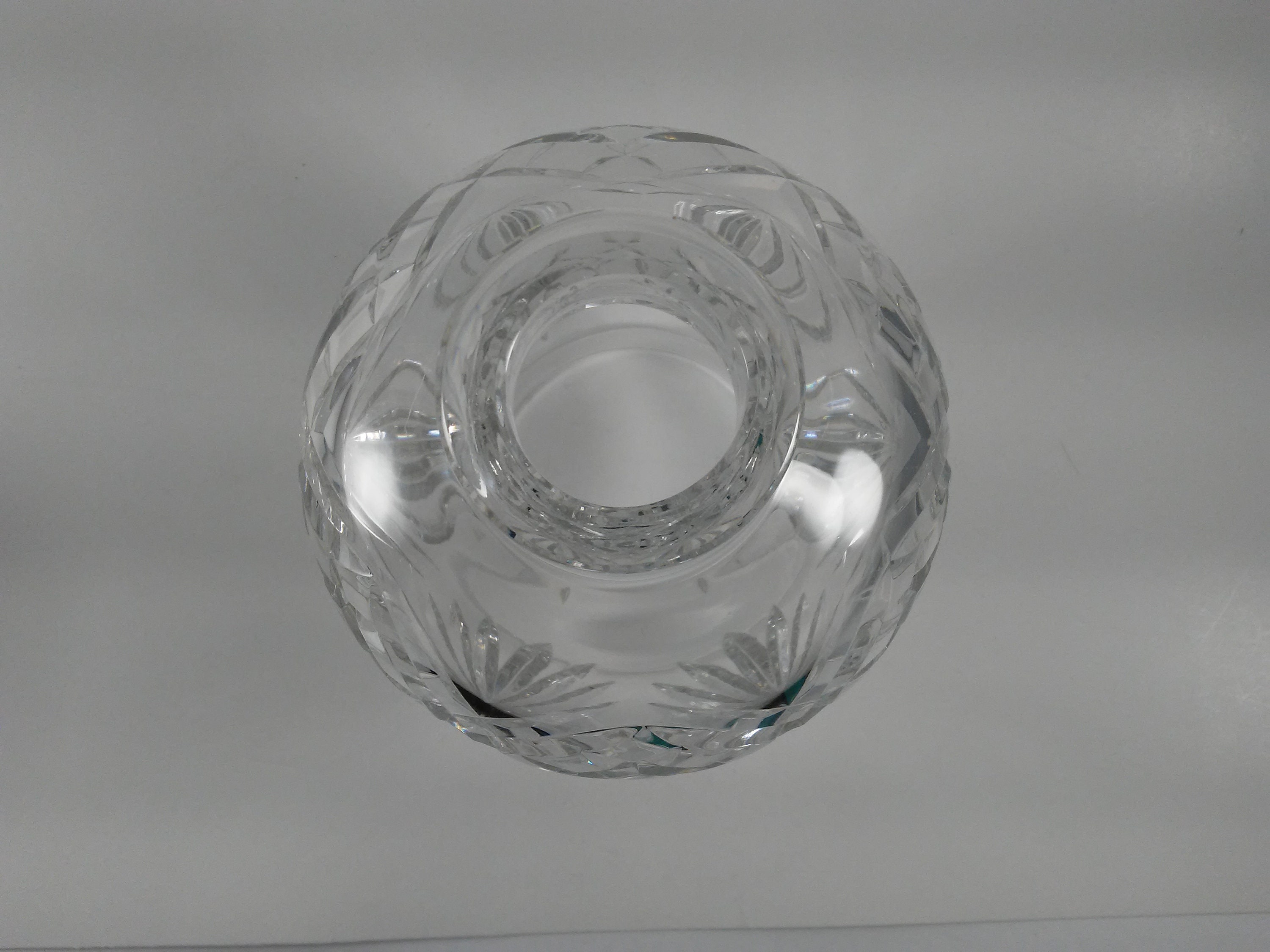 Crystal Clear 24% Lead Crystal Candlestick Holder. Made in Poland. - Etsy