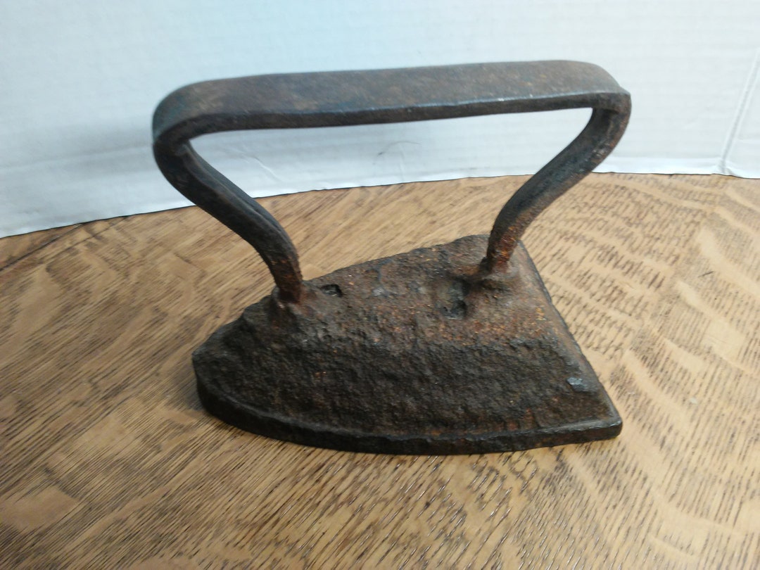 Primitive Iron, Flat Iron, SAD Iron, Cast Iron Doorstop - Etsy