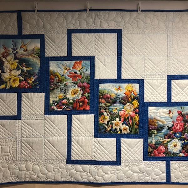 Humming Bird Quilt Kit - Etsy