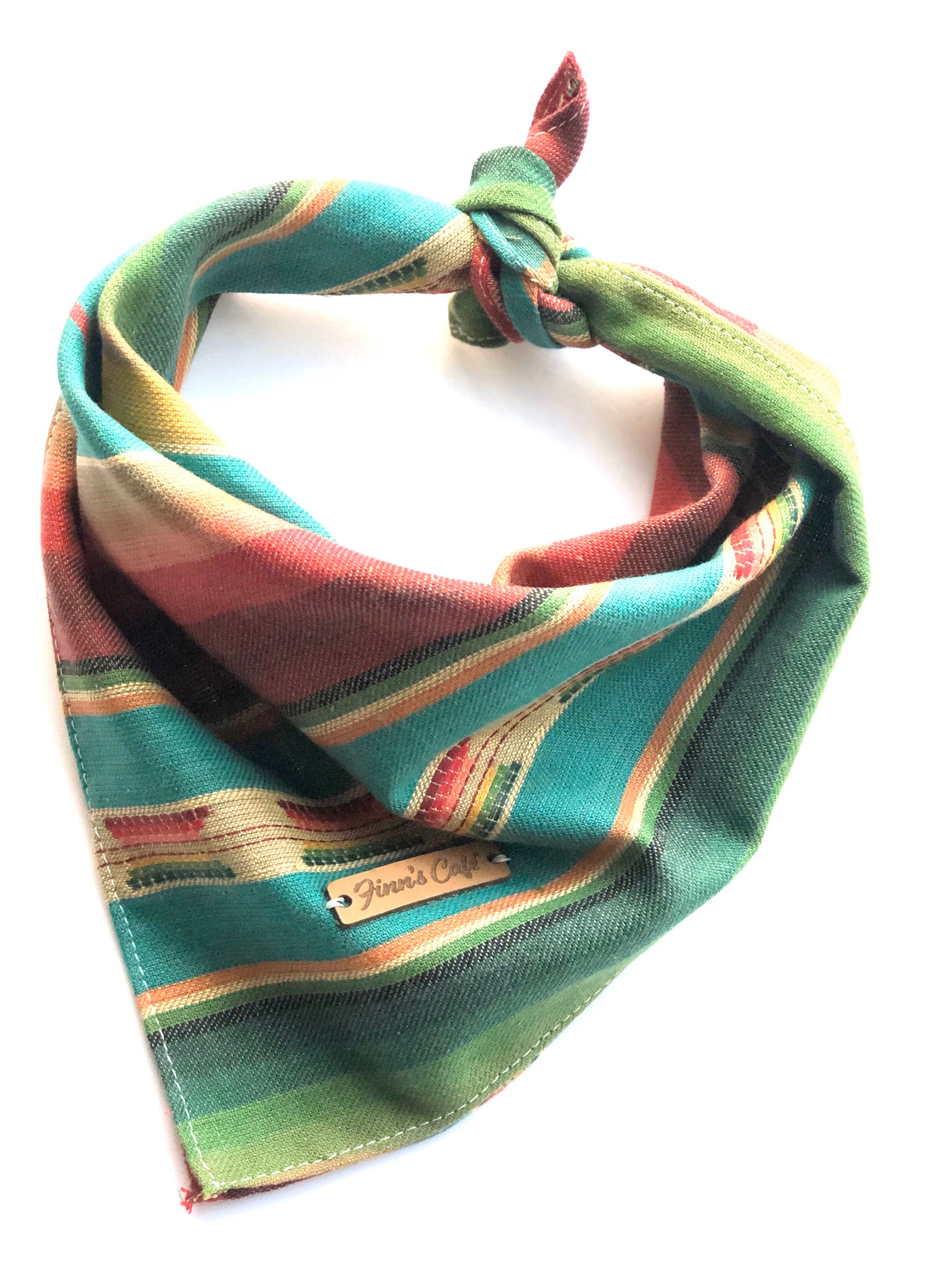 Southwestern Aztec Bandana / Aztec Colors Dog Bandanna Lightweight ...