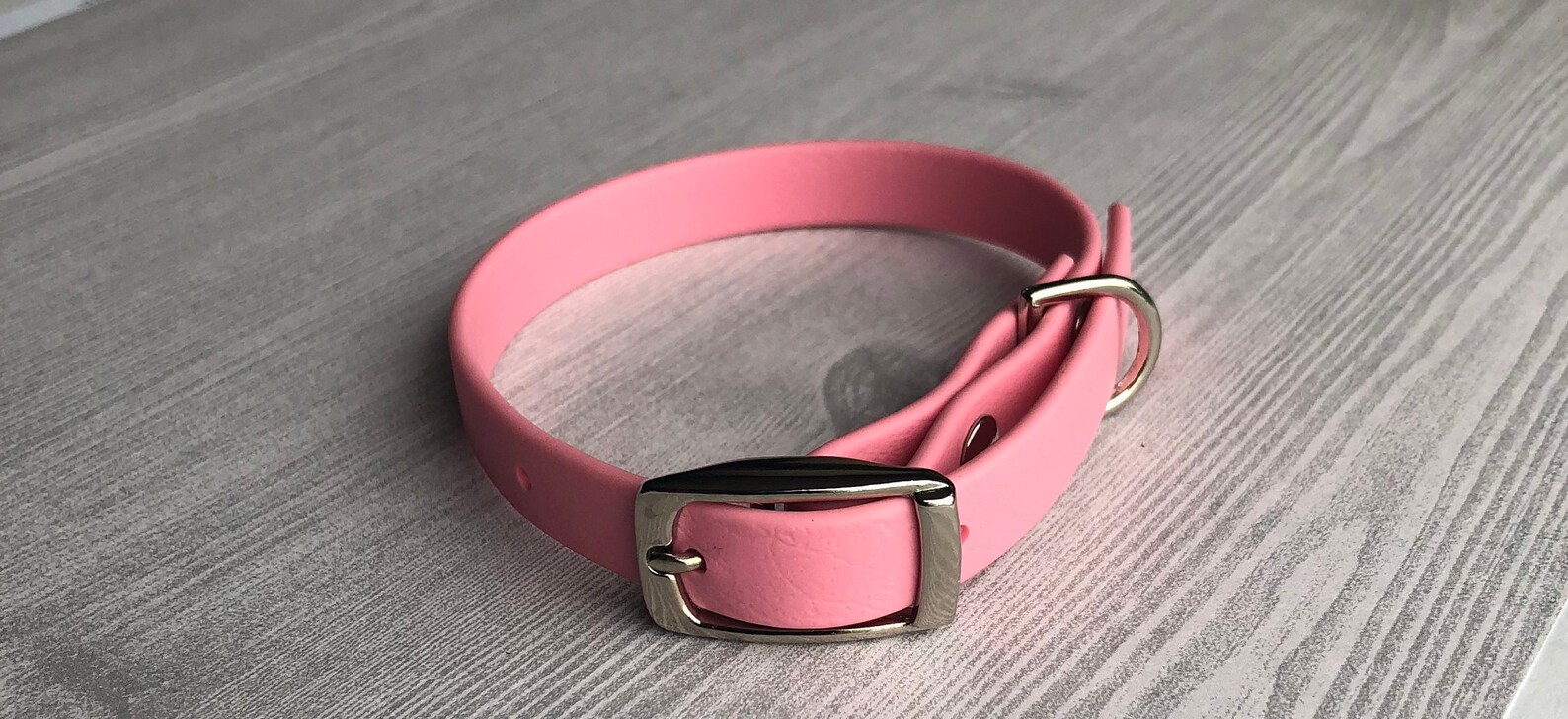 Waterproof Dog Collar Pastel Pink or Blue / Biothane Dog Collar Pastel ...