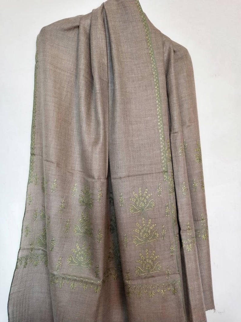 Handweaved and Hand Embroidered Pure Ladakh Wool Natural - Etsy
