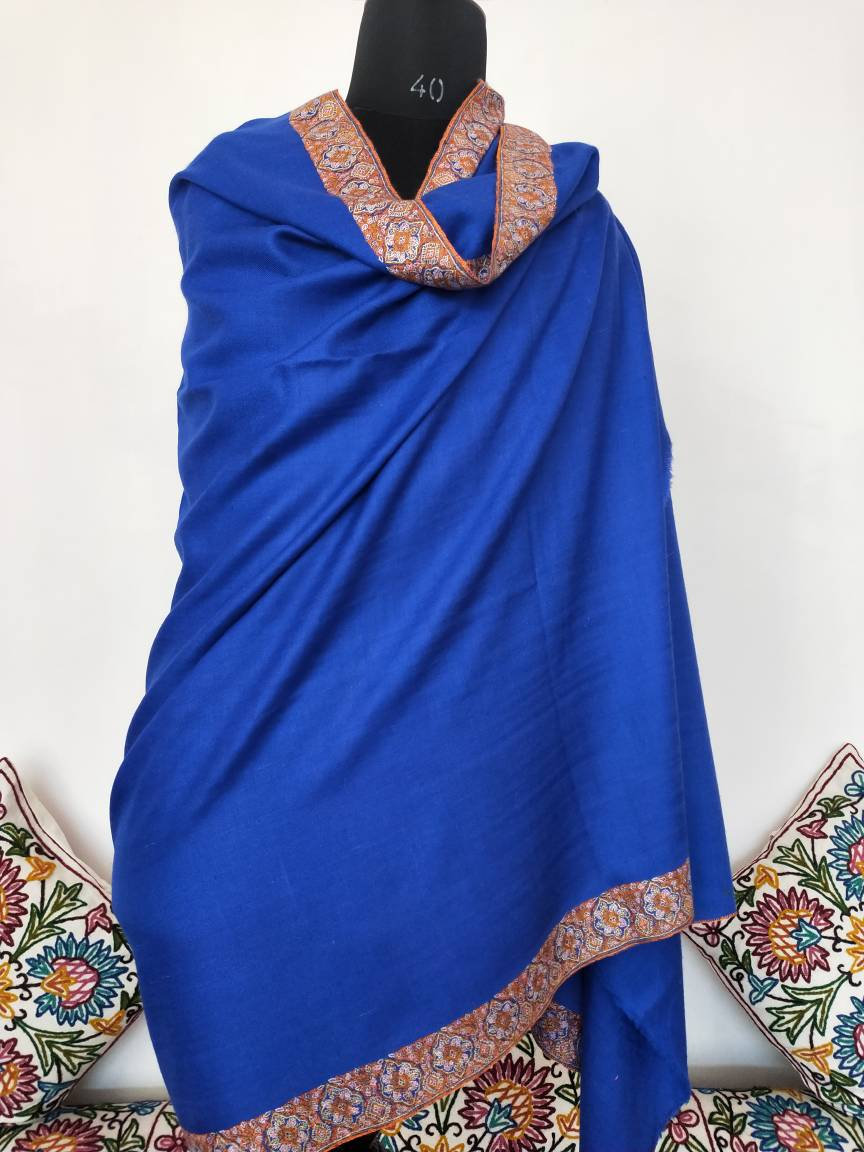 Original Premium Ladakh Cashmere Sozni Embroidered Shawl - Etsy