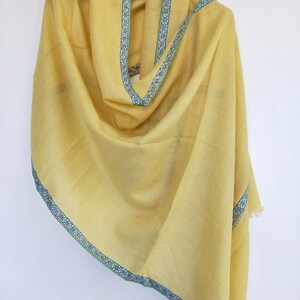 Handwoven and Hand Embroidered 100% Pure Changthangi Kashmir Pashmina ...
