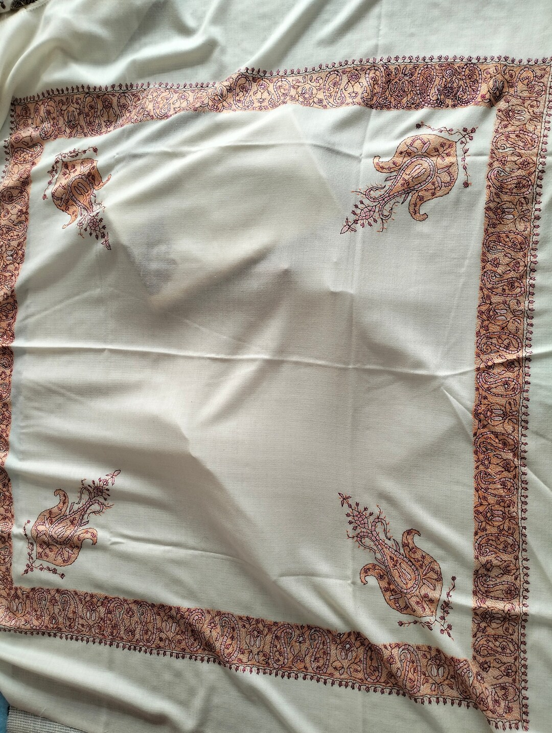 Traditional Arab Men Head Scarf, Omani Masar 100 % Pure Kashmir Woolen ...