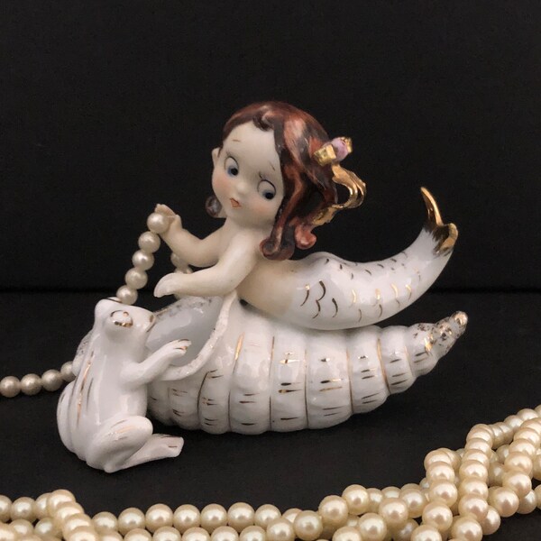 Lefton Mermaid - Etsy