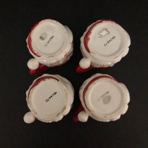 Napco Vintage Christmas Winking Pirate Santa Pitcher and Mugs - Etsy