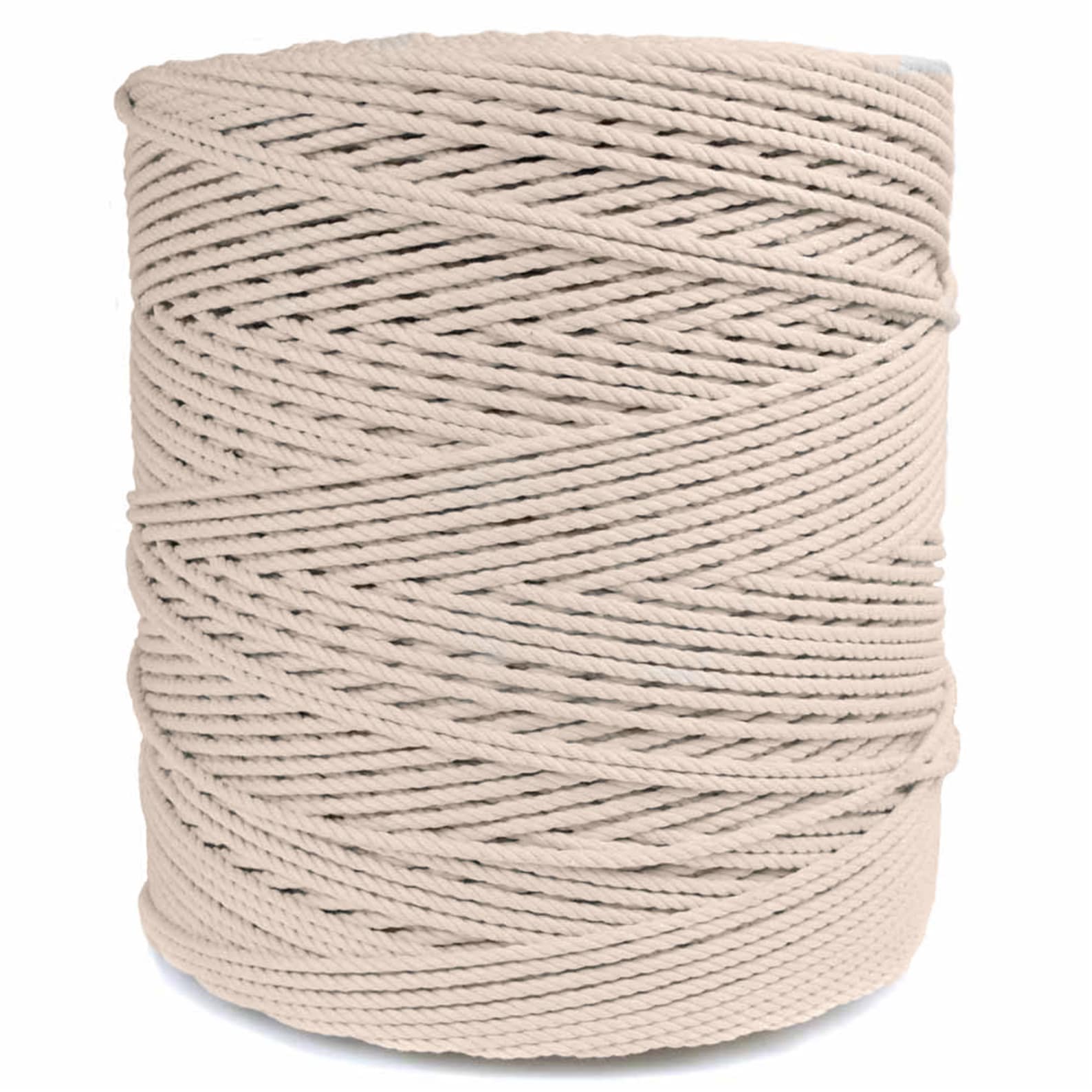 Twisted Cotton Rope Macramé Crafting Cord Natural White Cotton Rope ...
