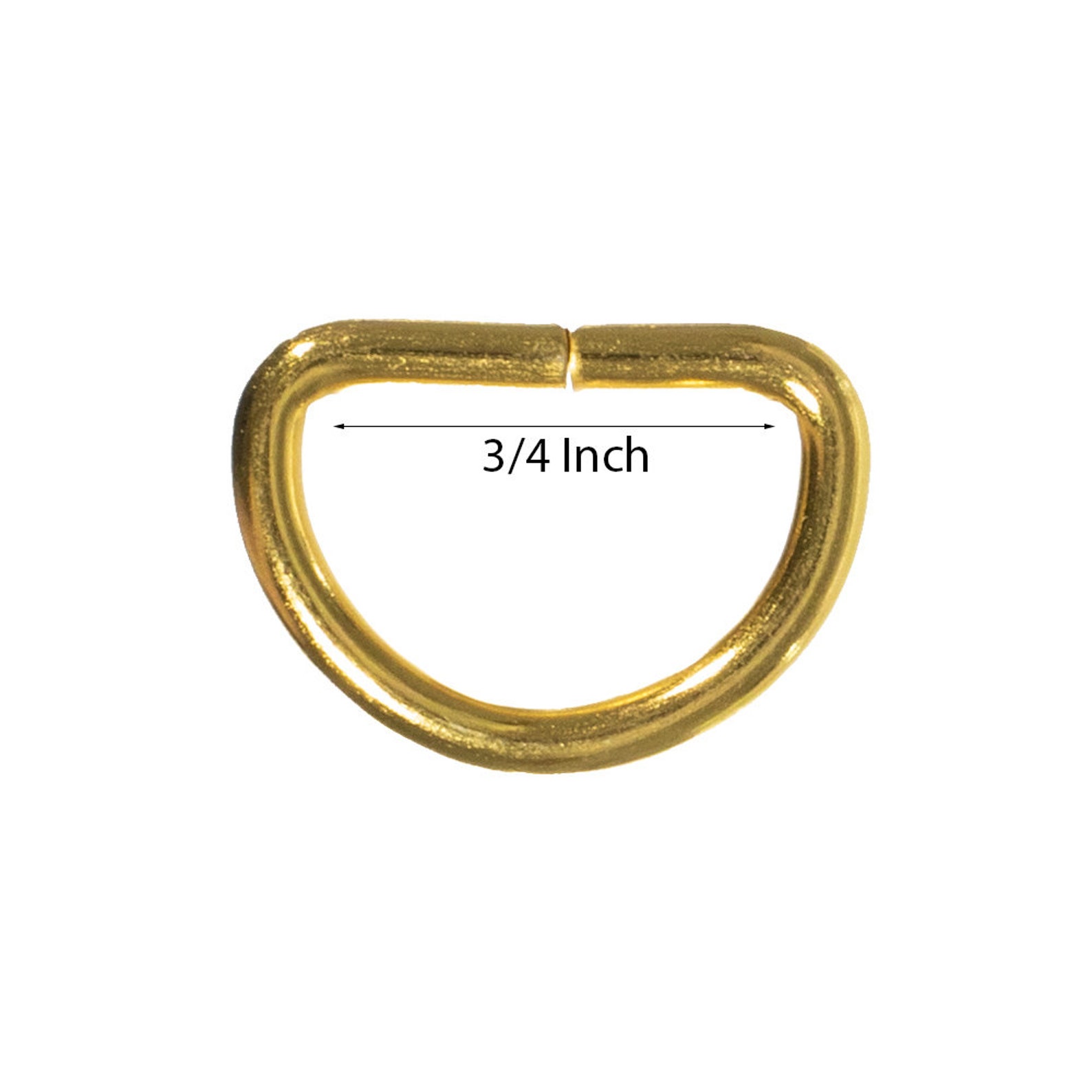 Gold D-Ring Findings Purse Ring Metal D-Ring Non-Welded D - Etsy Polska