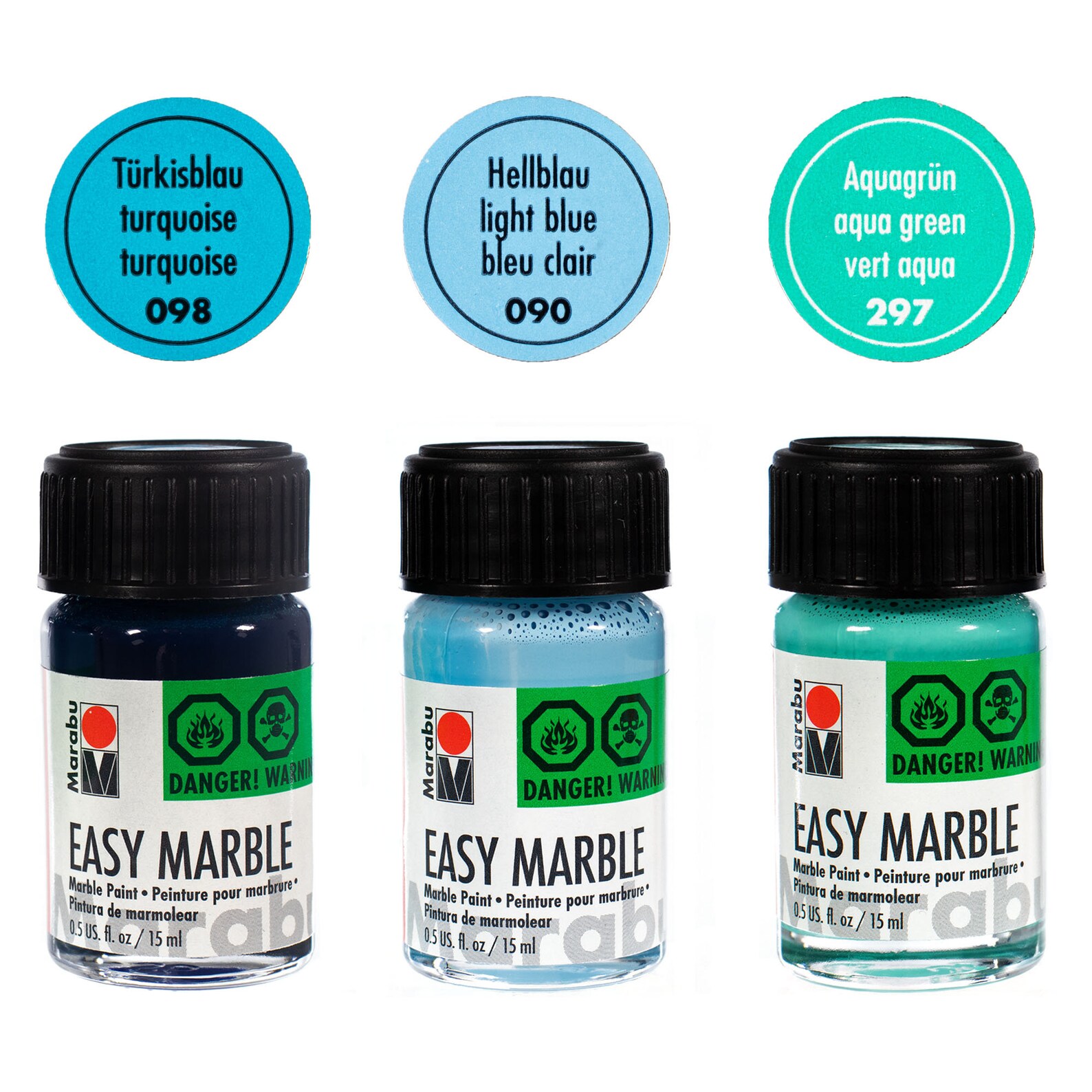 3 Pack Marble Paint 4 Color Pack Options Marble Art | Etsy