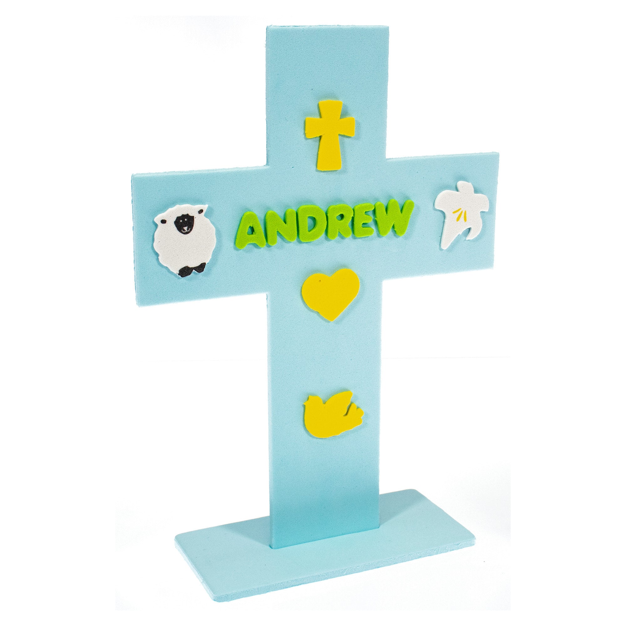 Foam Easter Crosses With Stickers Craft Kit 48 Quotes and | Etsy